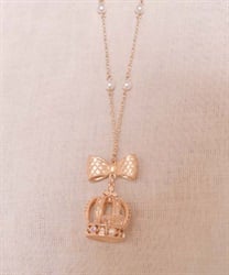 ロイヤルクラウンネックレス | kawaii | axes femme online shop ロイヤルクラウンネックレス | kawaii | axes femme online shop
