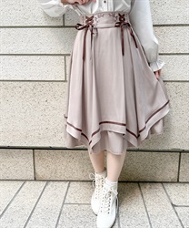 ブーケ刺繍イレヘムスカート | axes femme | axes femme online shop ブーケ刺繍イレヘムスカート | axes femme | axes femme online shop