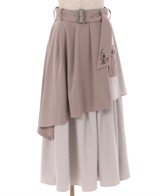 アシメティアードロングスカート | outlet | axes femme online shop アシメティアードロングスカート | outlet | axes femme online shop
