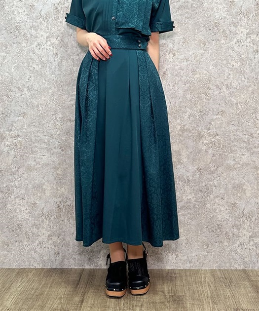 ジャカード切替スカート | レディース服・レディース ジャカード切替スカート | レディース服・レディース
