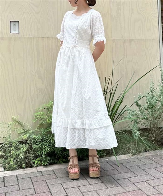 コットンレースワンピース | outlet | axes femme online shop コットンレースワンピース | outlet | axes femme online shop