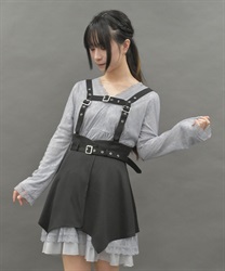 ハーネスベルト付レースワンピース | レディース服・レディース ハーネスベルト付レースワンピース | レディース服・レディース