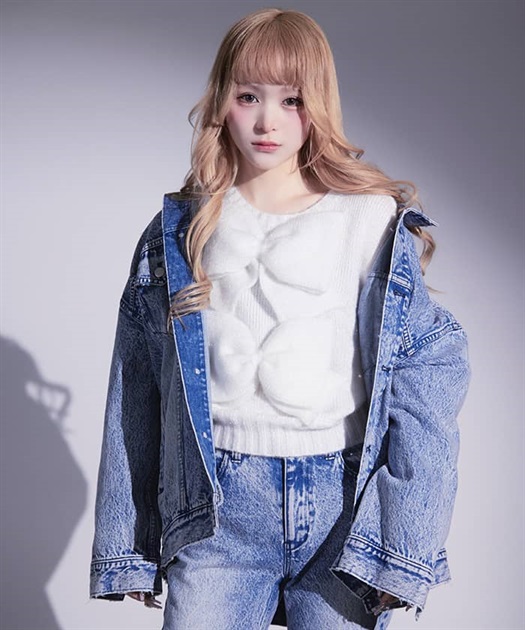 ビッグリボン2WAYニット【期間限定価格】 | レディース服 ビッグリボン2WAYニット【期間限定価格】 | レディース服