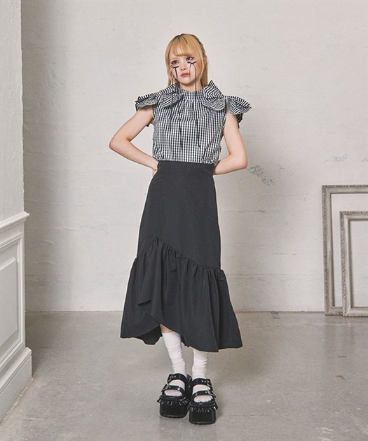 ボリュームマーメイドスカート | 衣料 | axes femme online shop ボリュームマーメイドスカート | 衣料 | axes femme online shop