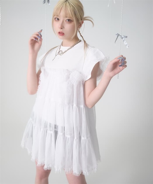 チュールスウィッチトップス | レディース服・レディース チュールスウィッチトップス | レディース服・レディース