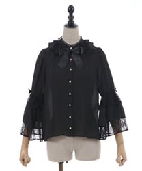 3段フリル姫袖ブラウス | kawaii | axes femme online shop 3段フリル姫袖ブラウス | kawaii | axes femme online shop