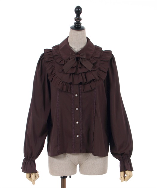 3wayジャボ付きブラウス | outlet | axes femme online shop 3wayジャボ付きブラウス | outlet | axes femme online shop