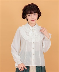 3wayジャボ付きブラウス | outlet | axes femme online shop 3wayジャボ付きブラウス | outlet | axes femme online shop