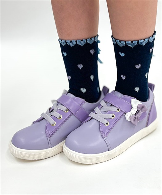 ダブルリボン配色スニーカー | kids | axes femme online shop ダブルリボン配色スニーカー | kids | axes femme online shop