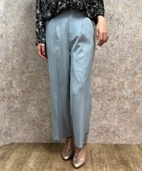 裾釦ストレートタックパンツ | outlet | axes femme online shop 裾釦ストレートタックパンツ | outlet | axes femme online shop