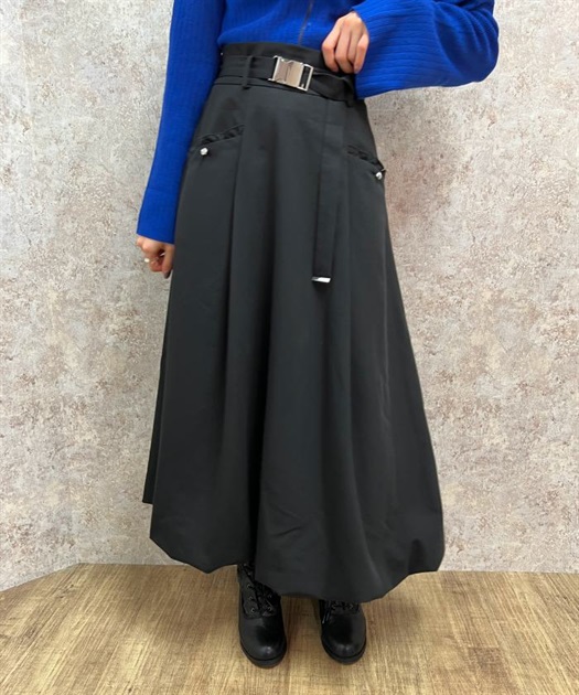ベルト付バルーンスカート | outlet | axes femme online shop ベルト付バルーンスカート | outlet | axes femme online shop