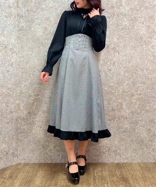 ハイウエストドッキングワンピース | outlet | axes femme ハイウエストドッキングワンピース | outlet | axes femme