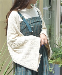 2WAYニットストール | axes femme | axes femme online shop 2WAYニットストール | axes femme | axes femme online shop