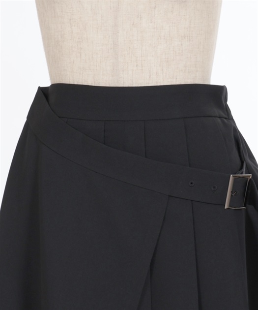 ラップデザインプリーツスカート | outlet | axes femme online shop ラップデザインプリーツスカート | outlet | axes femme online shop