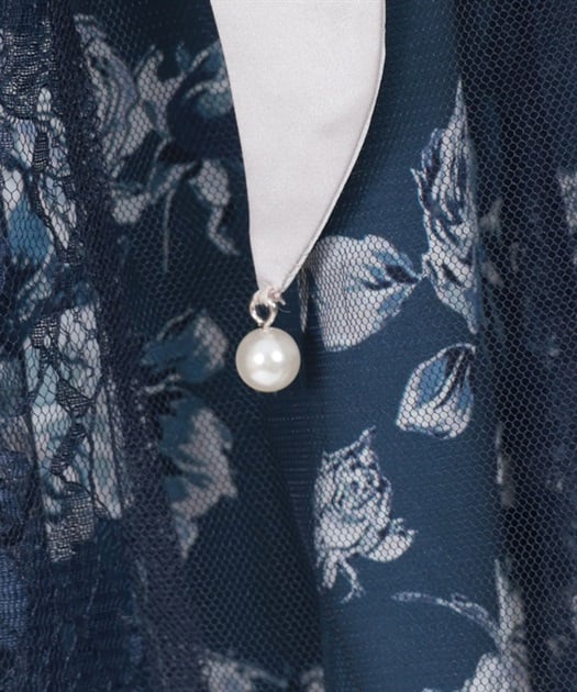 薔薇柄チュール×レース重ねスカート | outlet | axes femme 薔薇柄チュール×レース重ねスカート | outlet | axes femme