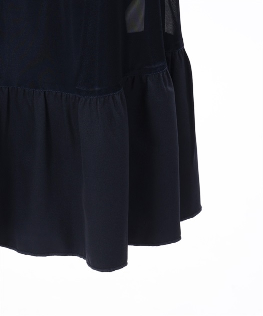 ブーケ刺繍イレヘムスカート | axes femme | axes femme online shop ブーケ刺繍イレヘムスカート | axes femme | axes femme online shop
