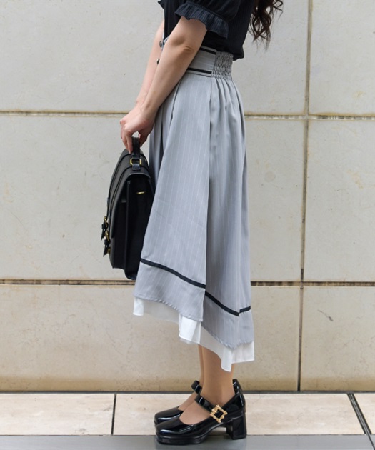 ベルト風フィッシュテールスカート | レディース服・レディース ベルト風フィッシュテールスカート | レディース服・レディース