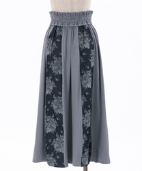 燕×薔薇柄パッチワークスカート | outlet | axes femme online shop 燕×薔薇柄パッチワークスカート | outlet | axes femme online shop