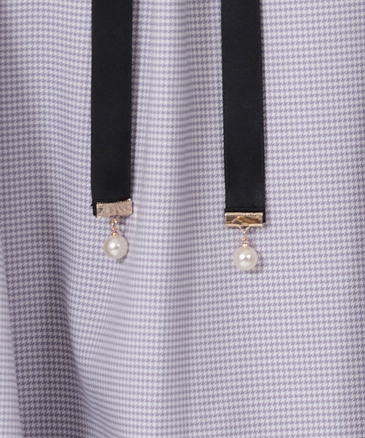 編み上げ千鳥格子ジャンスカ | outlet | axes femme online shop 編み上げ千鳥格子ジャンスカ | outlet | axes femme online shop