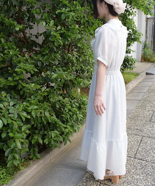 すみれ刺繍ワンピース【期間限定価格】 | outlet | axes femme すみれ刺繍ワンピース【期間限定価格】 | outlet | axes femme