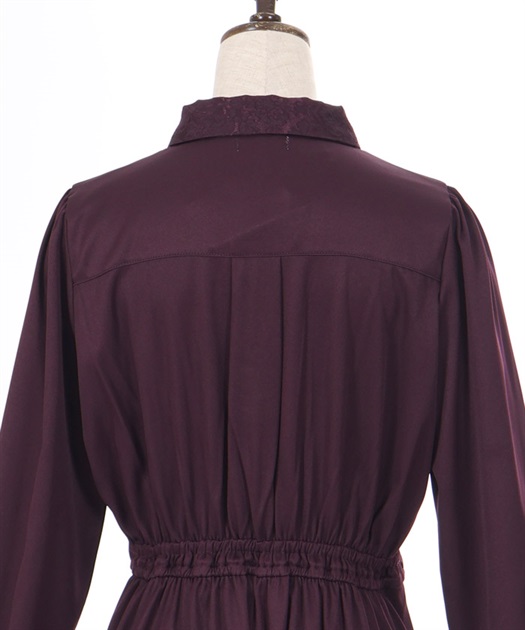 ジャカード切替ティアードワンピース | axes femme | axes femme ジャカード切替ティアードワンピース | axes femme | axes femme