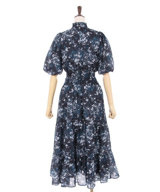 オーガンジーフラワーワンピース | outlet | axes femme online shop オーガンジーフラワーワンピース | outlet | axes femme online shop