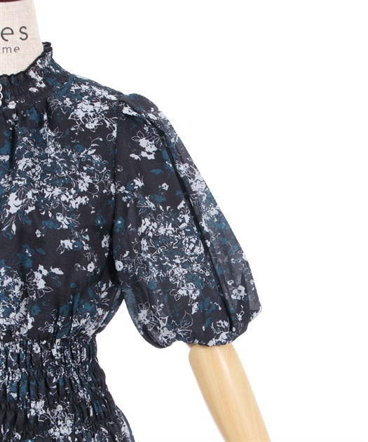 オーガンジーフラワーワンピース | outlet | axes femme online shop オーガンジーフラワーワンピース | outlet | axes femme online shop