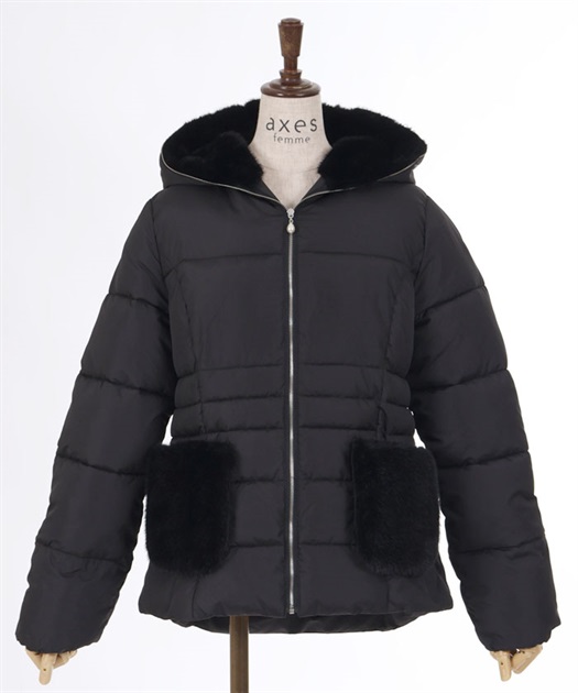 ミドル丈中綿ダウンコート | outlet | axes femme online shop ミドル丈中綿ダウンコート | outlet | axes femme online shop