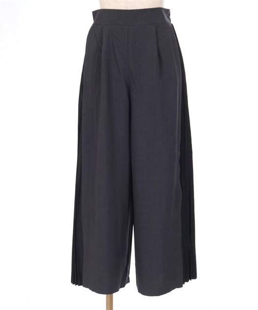 異素材切替サイドプリーツパンツ | outlet | axes femme online shop 異素材切替サイドプリーツパンツ | outlet | axes femme online shop