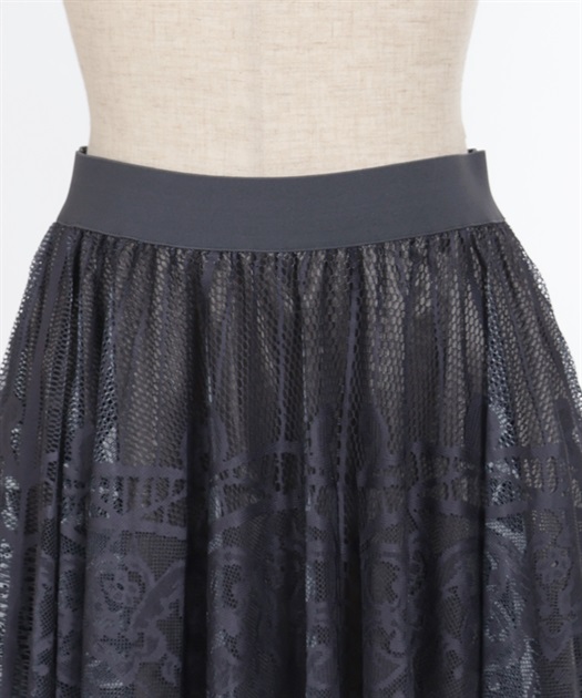 グラデーション総レーススカート | outlet | axes femme online shop グラデーション総レーススカート | outlet | axes femme online shop