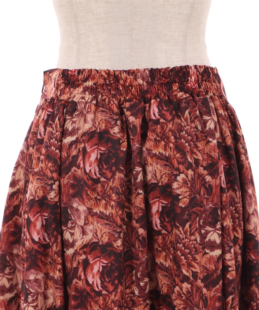 ヴィンテージフラワー柄スカート | outlet | axes femme online shop ヴィンテージフラワー柄スカート | outlet | axes femme online shop