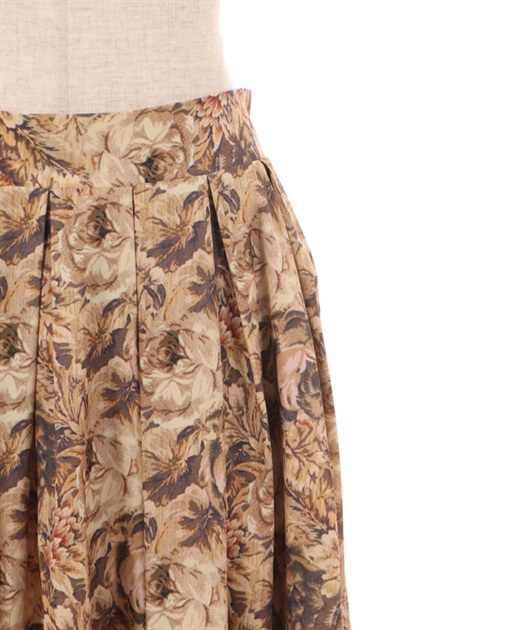 ヴィンテージフラワー柄スカート | outlet | axes femme online shop ヴィンテージフラワー柄スカート | outlet | axes femme online shop