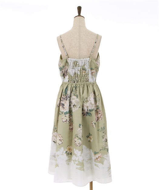 アンティークブーケ柄ワンピース | outlet | axes femme online shop アンティークブーケ柄ワンピース | outlet | axes femme online shop