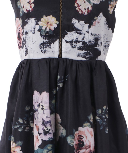 アンティークブーケ柄ワンピース | outlet | axes femme online shop アンティークブーケ柄ワンピース | outlet | axes femme online shop