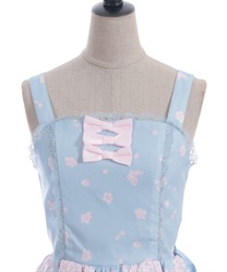桜柄ジャンパースカート | kawaii | axes femme online shop 桜柄ジャンパースカート | kawaii | axes femme online shop