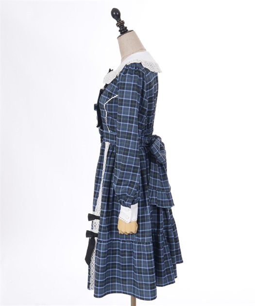 タータンチェックワンピース【Web限定商品】【期間限定販売 タータンチェックワンピース【Web限定商品】【期間限定販売