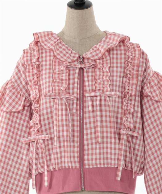 フリルフーディブルゾン | 衣料 | axes femme online shop フリルフーディブルゾン | 衣料 | axes femme online shop