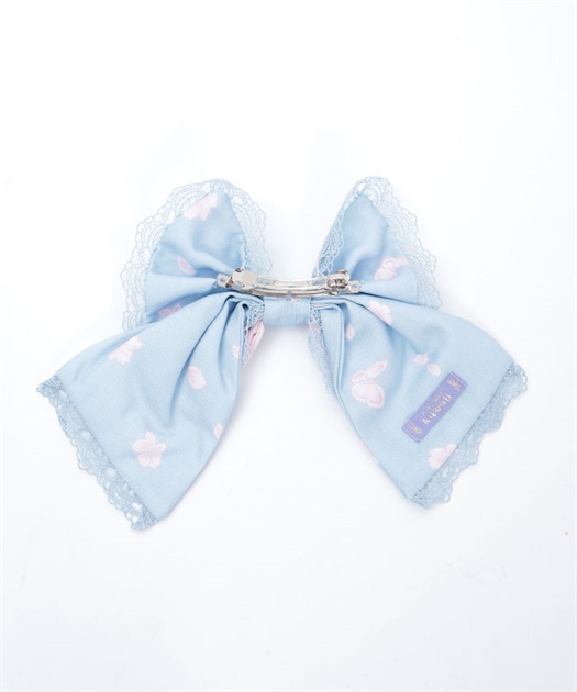 桜柄リボンバレッタ | kawaii | axes femme online shop 桜柄リボンバレッタ | kawaii | axes femme online shop