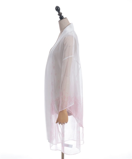 桜柄シアー着物風羽織 | kawaii | axes femme online shop 桜柄シアー着物風羽織 | kawaii | axes femme online shop