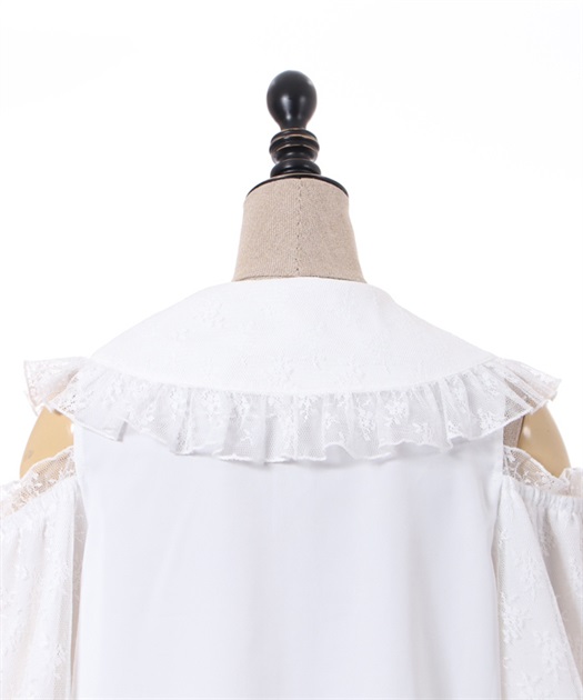 ブルーミングレースブラウス | outlet | axes femme online shop ブルーミングレースブラウス | outlet | axes femme online shop