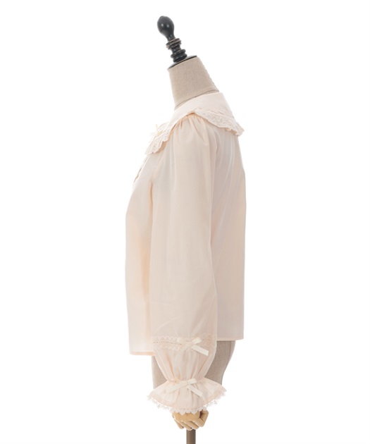 トーションレース丸襟ブラウス | kawaii | axes femme online shop トーションレース丸襟ブラウス | kawaii | axes femme online shop