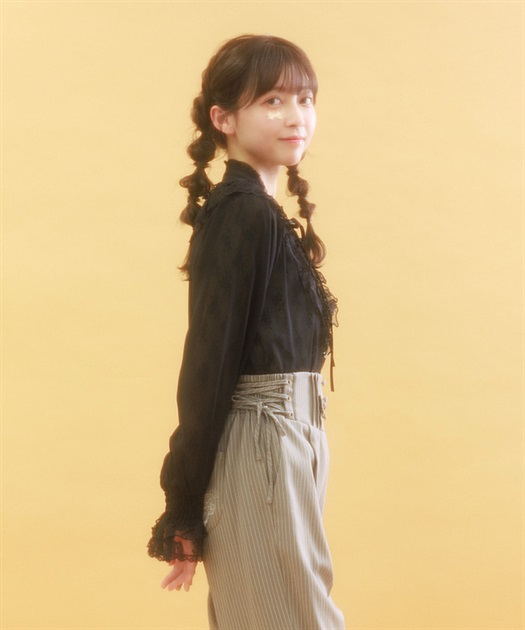 レース×シフォンフリルブラウス | レディース服・レディース レース×シフォンフリルブラウス | レディース服・レディース