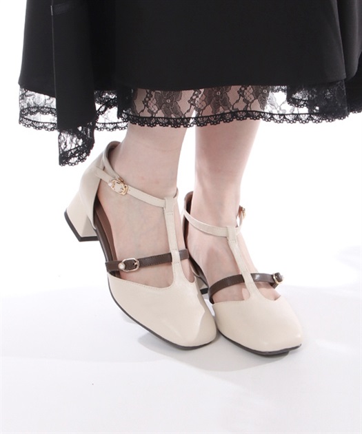 T字ストラップパンプス | outlet | axes femme online shop T字ストラップパンプス | outlet | axes femme online shop
