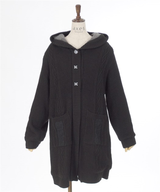 裏ボアニットコーディガン | レディース服・レディース 裏ボアニットコーディガン | レディース服・レディース