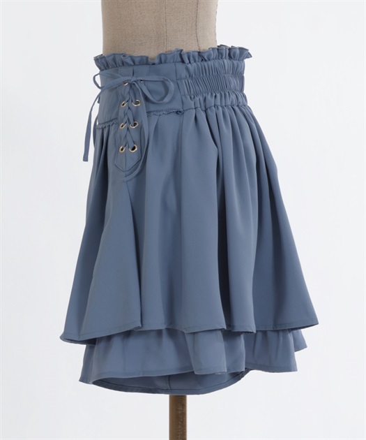 レースアップフレアキュロット | レディース服・レディース レースアップフレアキュロット | レディース服・レディース