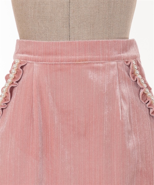 ベロアミニスカート【期間限定価格】 | outlet | axes femme ベロアミニスカート【期間限定価格】 | outlet | axes femme