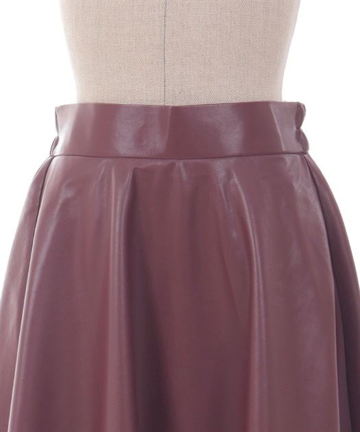 フェイクレザースカート | POETIQUE | axes femme online shop フェイクレザースカート | POETIQUE | axes femme online shop