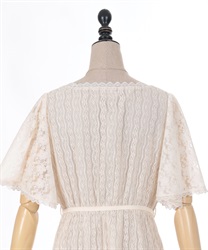 レース×シフォンドレス風ワンピース | outlet | axes femme レース×シフォンドレス風ワンピース | outlet | axes femme