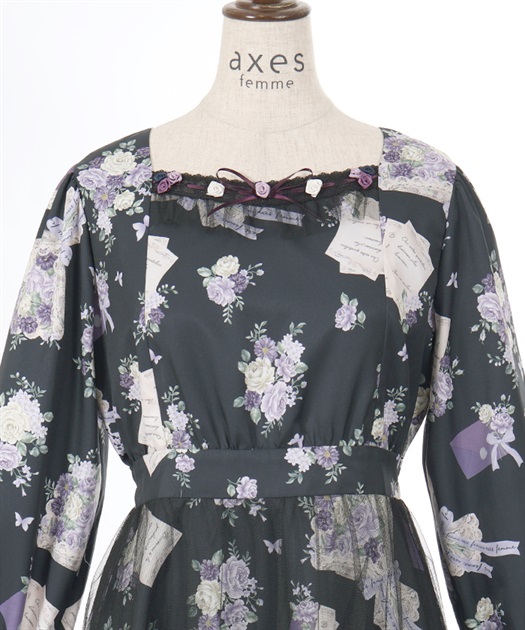 ローズ・アンヴィタシオンワンピース | outlet | axes femme ローズ・アンヴィタシオンワンピース | outlet | axes femme