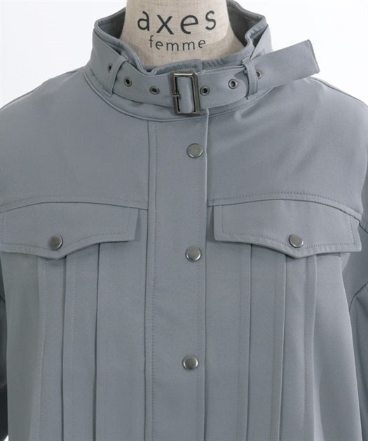 ベルト付ショートブルゾン | outlet | axes femme online shop ベルト付ショートブルゾン | outlet | axes femme online shop